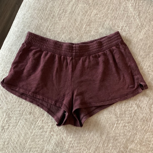 PINK Victoria's Secret | Shorts | Pink Victorias Secret Maroon Sweat ...